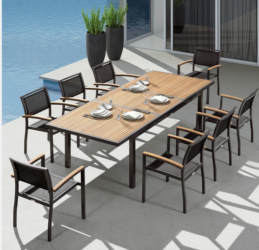 Heck Extendable Dining Table Set by Higold | Vancouver Sofa and Patio